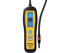 fieldpiece dr58 - heated diode refrigerant leak detector, battery powered