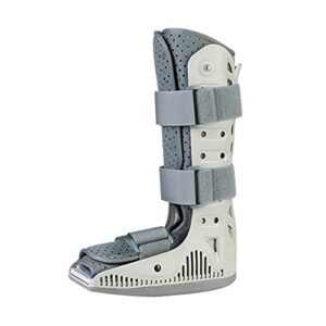 Walking Boot Medical Orthopedic Walker Boot for Ankle and Foot Injuries Foot Ankle Stabilizer Support Brace Fracture Post-Surgery Healing Broken Toe Post Surgery Fracture Cast Boot,Lager