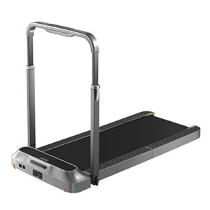 walkingpad r2 treadmill running & walking folding treadmill manual automatic modes foldable walking pad non-slip smart lcd display fitness equipment 0.5-7.5mph (black)