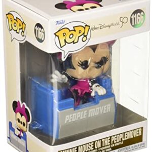 Funko Pop! Disney: Walt Disney World 50th - Minnie Mouse on The People Mover, Multicolor