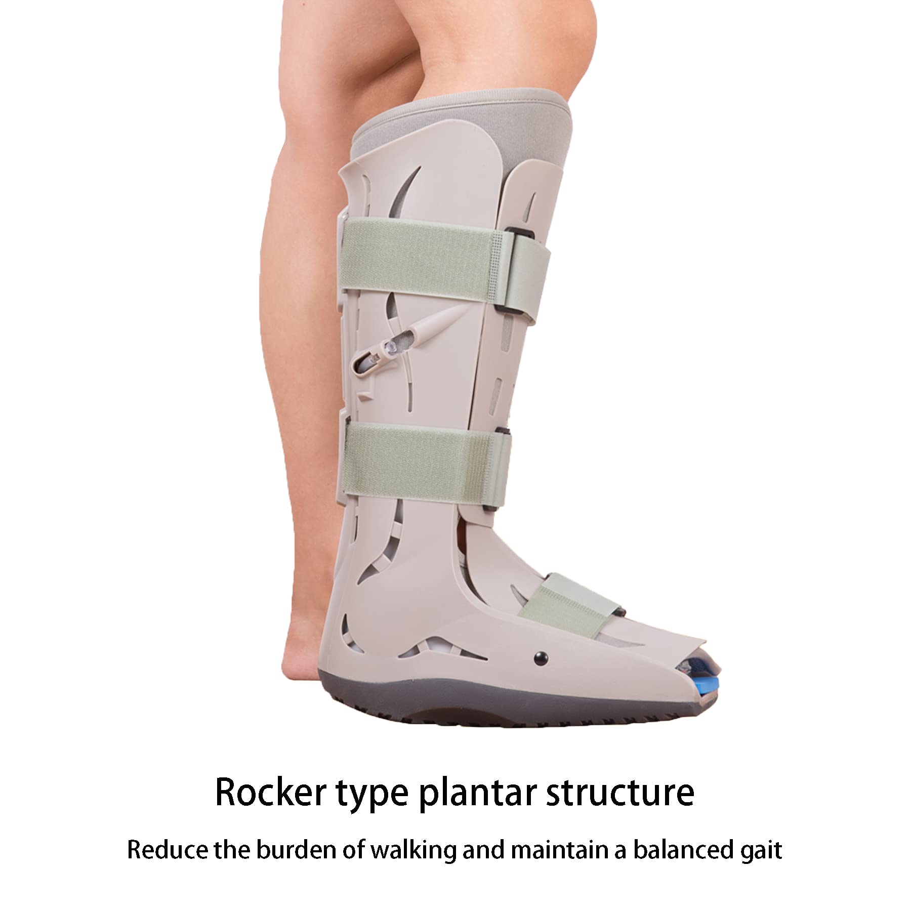 Walker Fracture Orthopedic Boot Short Toe Foot Ankle Injuries Fractures Sprains Broken Toe Walking Boots for Men Women for Broken Foot Sprained Ankle Achilles Surgery Recovery