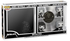 funko pop! albums deluxe: album 2- black & white - lars ulrich - metallica - collectable vinyl figure - gift idea - official merchandise - toys for kids & adults - music fans