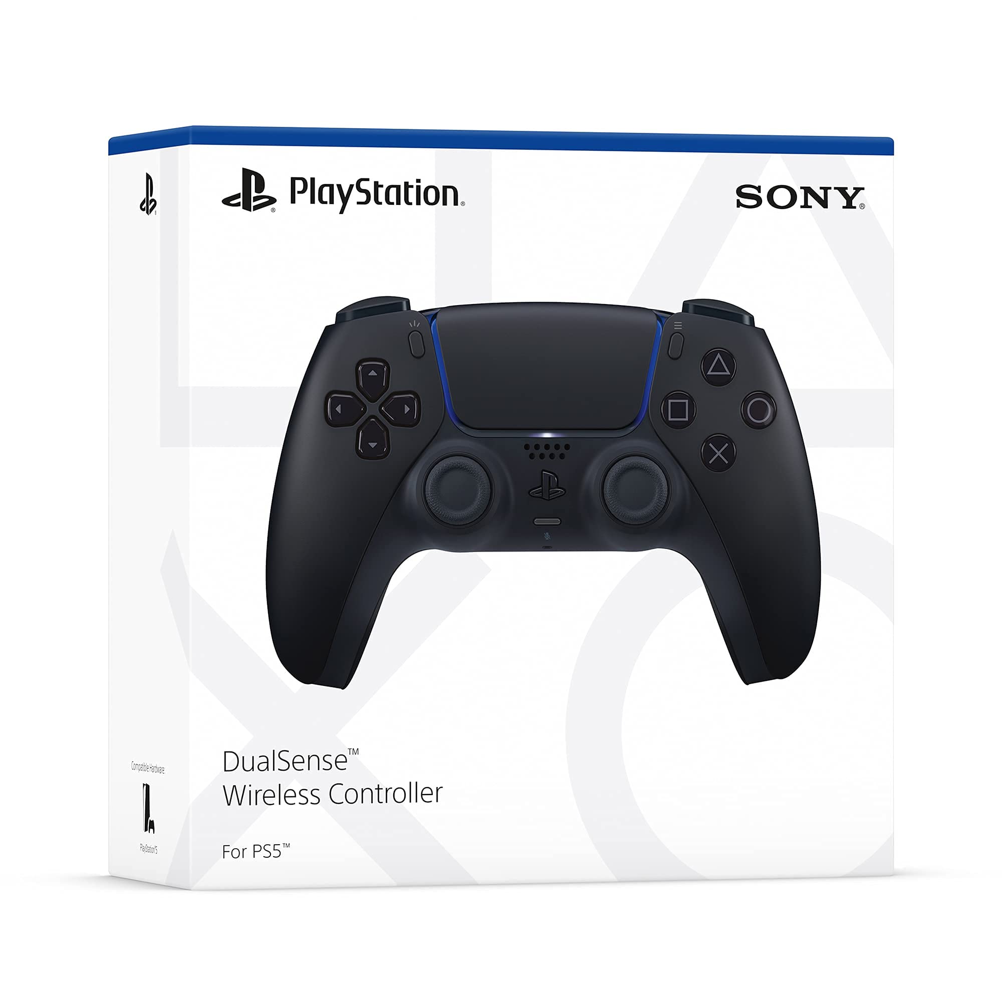 PlayStation DualSense Wireless Controller Midnight Black (Renewed)