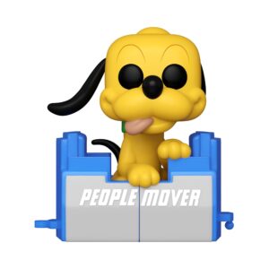 Funko Pop! Disney: Walt Disney World 50th - Pluto on The People Mover, Multicolor