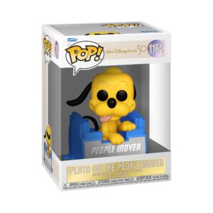 funko pop! disney: walt disney world 50th - pluto on the people mover, multicolor