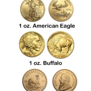 Roy Rose Jewelry Gold Coin Mounting | U.S. American Gold Eagle or Buffalo | 32.7mm | Screw Top | Plain, Reeded Edge, Diamond-cut Fancy Bezel Pendant Frames | Solid 14K Gold