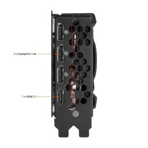 EVGA GeForce RTX 3070 Ti XC3 Ultra Gaming, 08G-P5-3785-KL, 8GB GDDR6X, iCX3 Cooling, ARGB LED, Metal Backplate