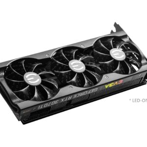 EVGA GeForce RTX 3070 Ti XC3 Ultra Gaming, 08G-P5-3785-KL, 8GB GDDR6X, iCX3 Cooling, ARGB LED, Metal Backplate