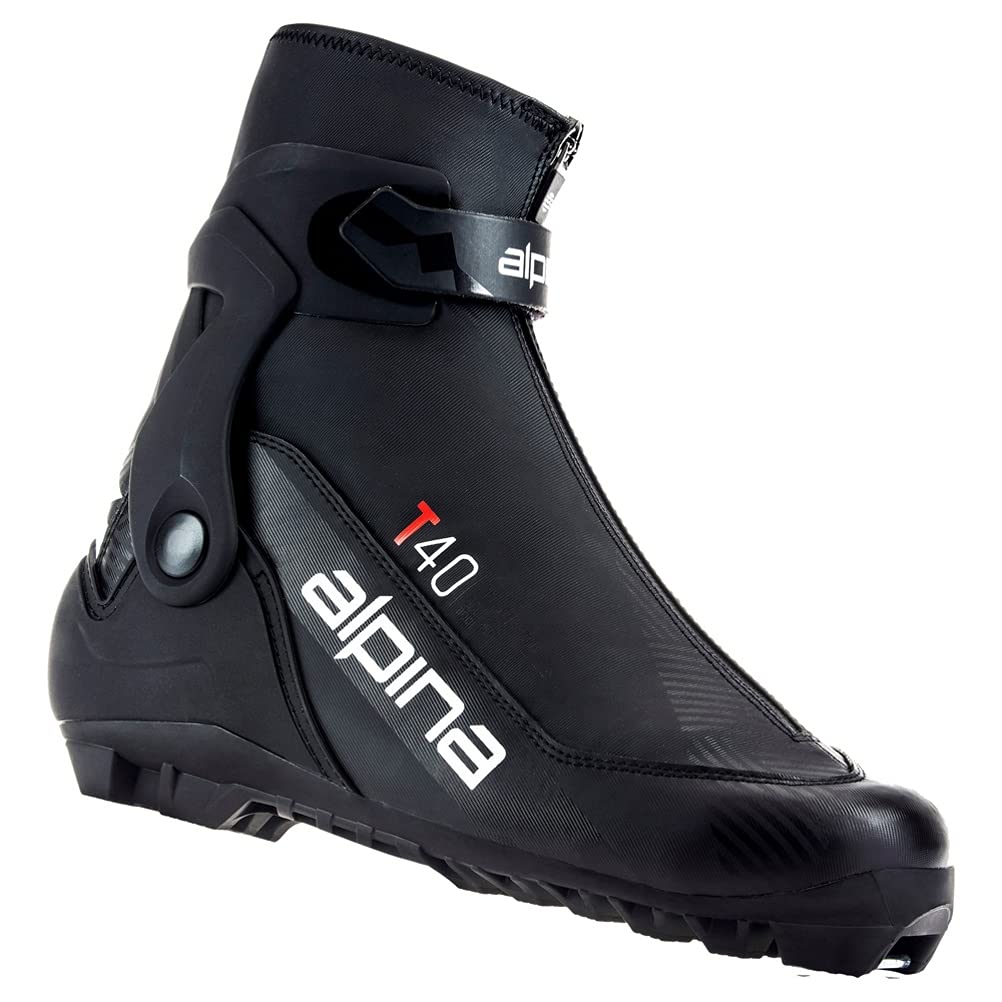 Alpina T 40 NNN Cross Country Ski Boots 2022-48/Black-Red