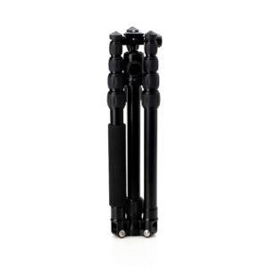 Benro MeFOTO Roadtrip Travel Tripod, Ballhead and Monopod in Black, 1 Series Aluminum Legs, 4 Leg Sections, Twist Leg Locks, Padded Carrying Case (BMRTABLK)