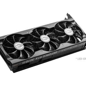 EVGA GeForce RTX 3070 Ti XC3 Ultra Gaming, 08G-P5-3785-KL, 8GB GDDR6X, iCX3 Cooling, ARGB LED, Metal Backplate