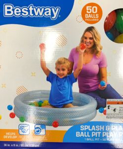 bestway 2-ring ball pit-parent