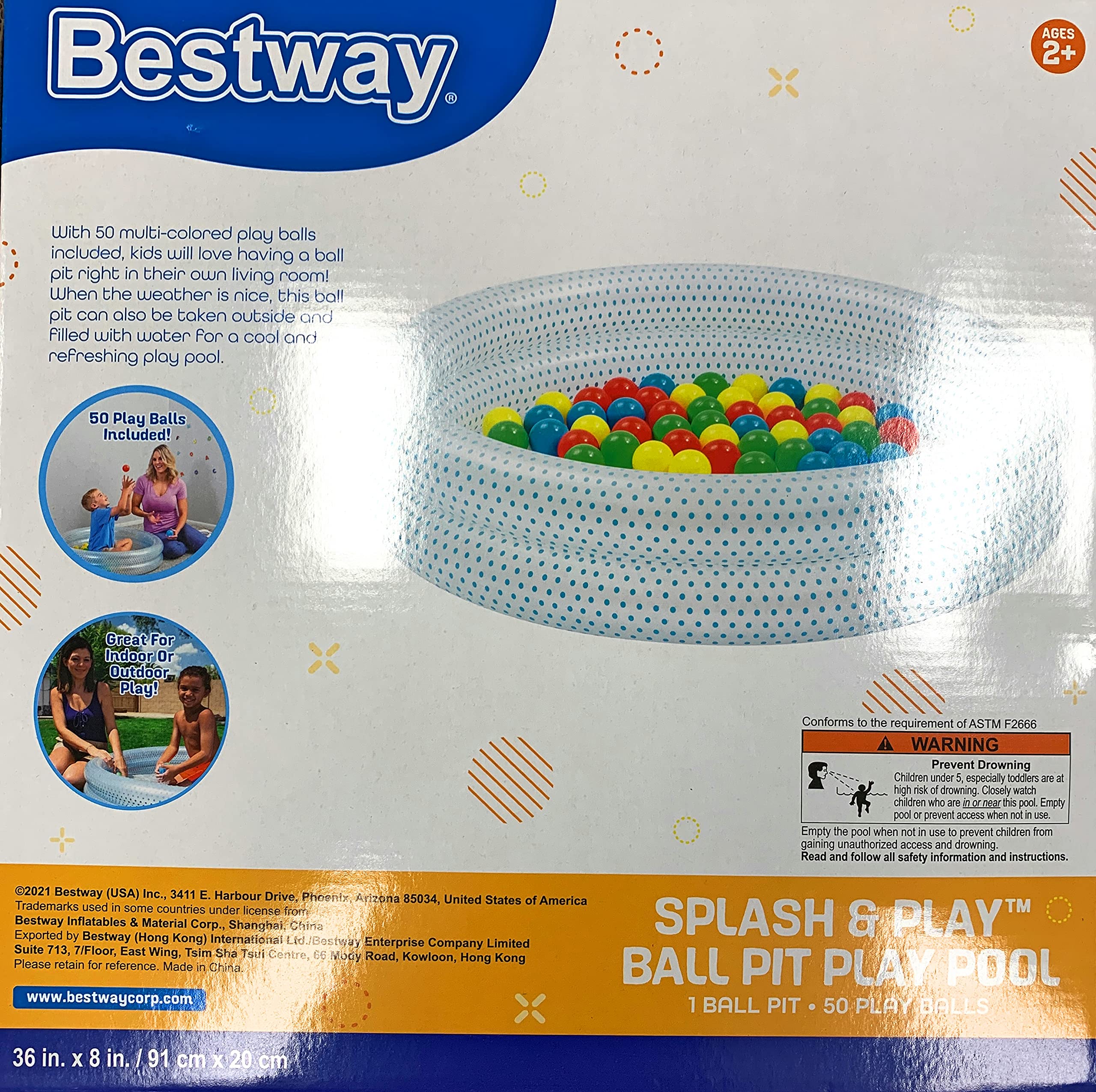 Bestway 2-Ring Ball Pit-Parent