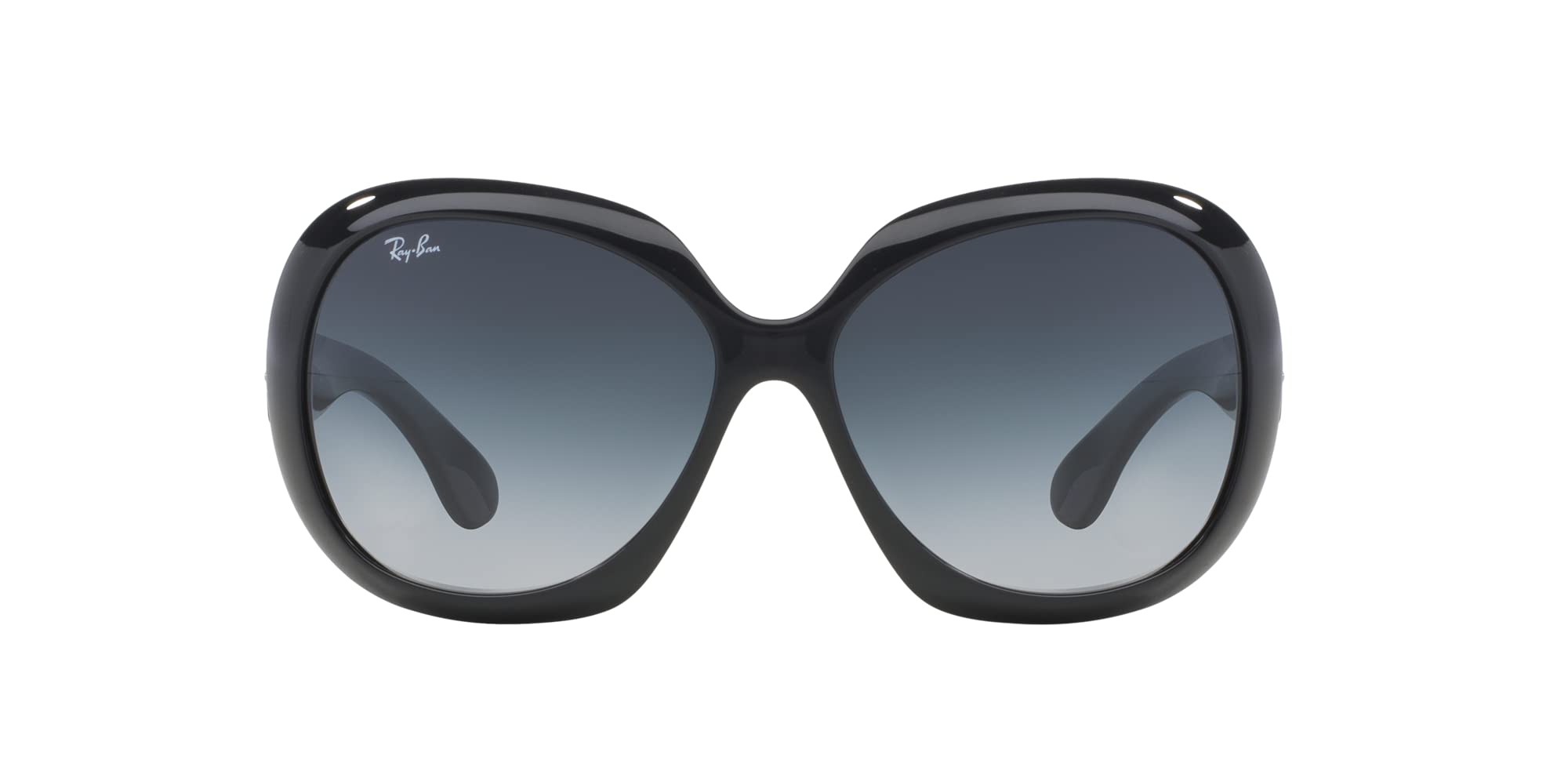 Ray-Ban RB4098 Jackie Ohh II Sunglasses + Vision Group Accessories Bundle (Black/Light Grey Gradient Dark Grey (601/8G)