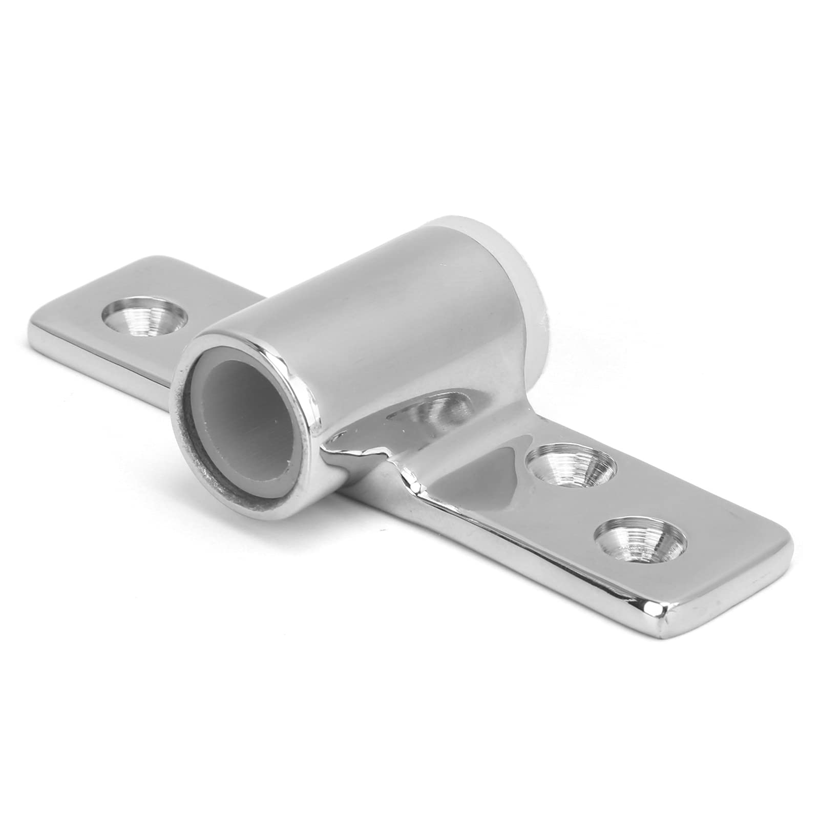 Oarlock Sockets Pair Marine Oarlock Bracket 316 Stainless Steel Side Mounted Mirror Polish Finish for 1/2in Shank Oar Lock Holder Boat Accessories