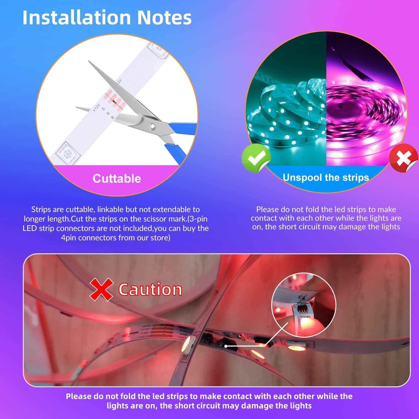 Sanwo Dream Color LED Light Strip Dynamic Chasing Effect Strip Light, 142 Chasing Modes Strip Lighting Sync with Music, Remote APP Control