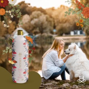 Hydra Senses Serenity Shampoo for Dogs and Cats, Hydration Shampoo for Pets, Pet Wash for All Breeds, Promotes a Soft and Shiny Coat