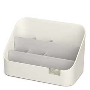 joseph joseph viva makeup cosmetic storage organizer, small, shell