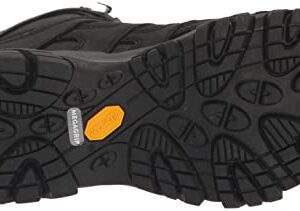 Merrell Men's Moab 3 Prime Mid Waterproof Hiking Boot, BLACK, 10.5