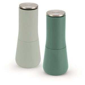 joseph joseph milltop set-editions (sage) salt & pepper mill, 00-0, green