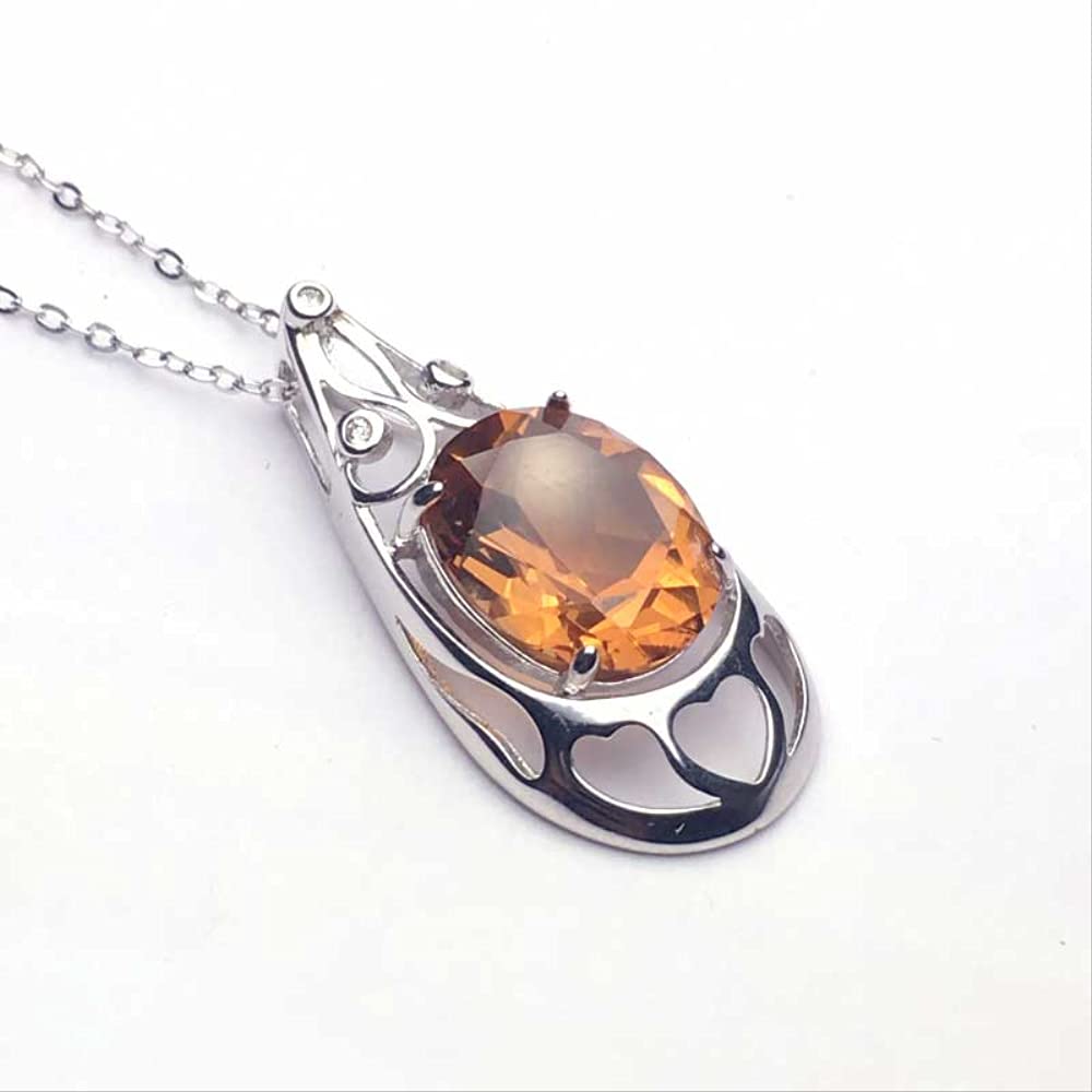 Zultanite Pendants Sterling 925 Silver Oval 1012 Created Sultanite Color Changes Fine Jewelry For Women Party Engagement