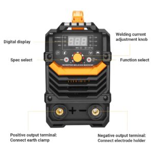 DEKOPRO Stick Welder 160A ARC/Lift TIG 2-in-1 Welding Machine with 110v/220v Dual Voltage IGBT Inverter Welder