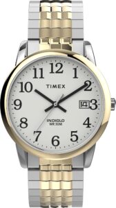 timex men's easy reader quartz watch