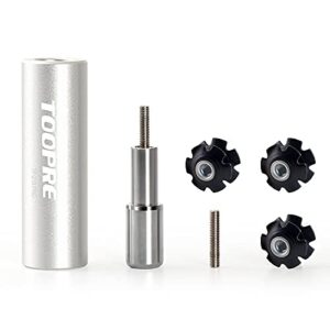 goldeal toopre bicycle fork star nut setting installer with 1 spare special screw and 3 star nuts （for 7/8",1",1-1/8"）