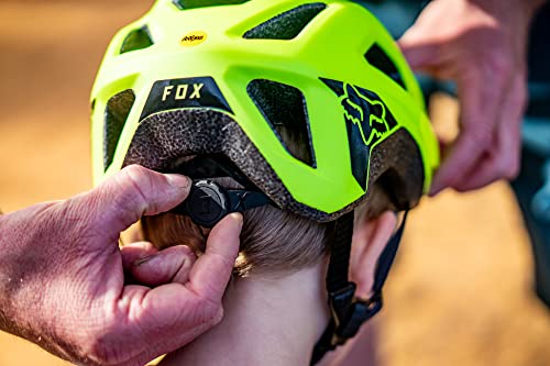 Fox Racing Youth Mainframe Mountain Bike Helmet, Black/Black