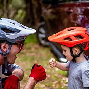 Fox Racing Youth Mainframe Mountain Bike Helmet, Black/Black