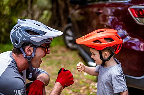 Fox Racing Youth Mainframe Mountain Bike Helmet, Black/Black