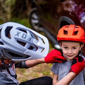 Fox Racing Youth Mainframe Mountain Bike Helmet, Black/Black