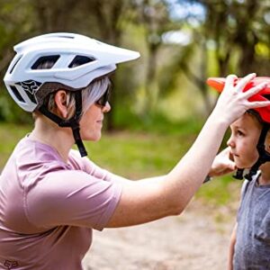 Fox Racing Youth Mainframe Mountain Bike Helmet, Black/Black