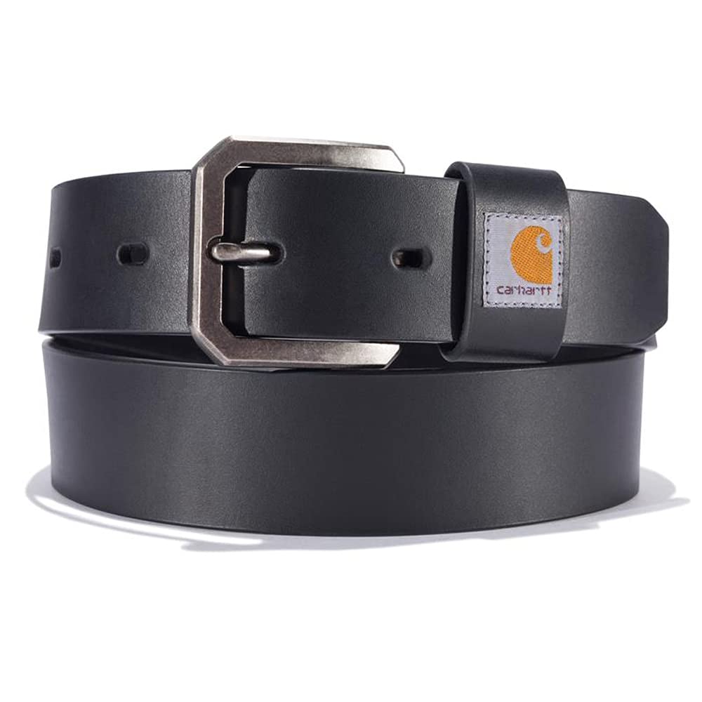 Carhartt Men's A0005502 Saddle Leather Belt - 40 - Black