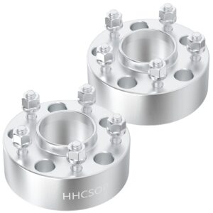 hhcsop 5x4.5 wheel spacers 2 inch, compatible with ford mustang ranger edge explorer crown victoria | lincoln aviator town car mark 7, 2pcs 5x114.3 wheel adapters hub bore 70.5mm with 1/2" x20 studs