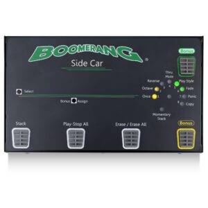 side car midi controller open box - compatible with boomerang iii phrase sampler guitar looper pedal