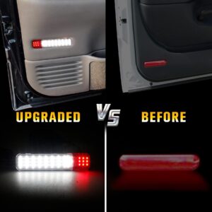 NDRUSH LED Interior Door Light Door Panel Courtesy Warning Light Lamp Assembly Compatible with 1999-2006 Silverado/Sierra 1500 2001-2006 3500 2500 HD 1999-2006 Yukon 1995-1999 C1500 C2500 C3500