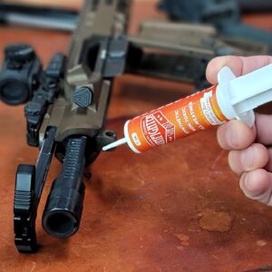 Gunfighter Gun Oil, Super Combo (4oz Bottle of Lube, 2oz Bottle of Lube, 4 oz Bottle of Cleaner, 1oz Syringe of Grease, and 2oz Needle Top Applicator)