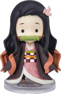 tamashii nations - demon slayer: kimetsu no yaiba - littl nezuko, bandai spirits figuarts mini action figure