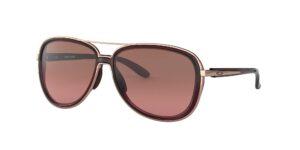 oakley oo4129 split time sunglasses+ vision group accessories bundle(crystal raspberry/g40 black gradient (412902)