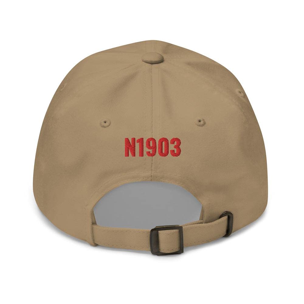 Luscombe 8F Embroidered Custom Classic Cap (AIRCLJ8F-R1) - Add Your N# Khaki