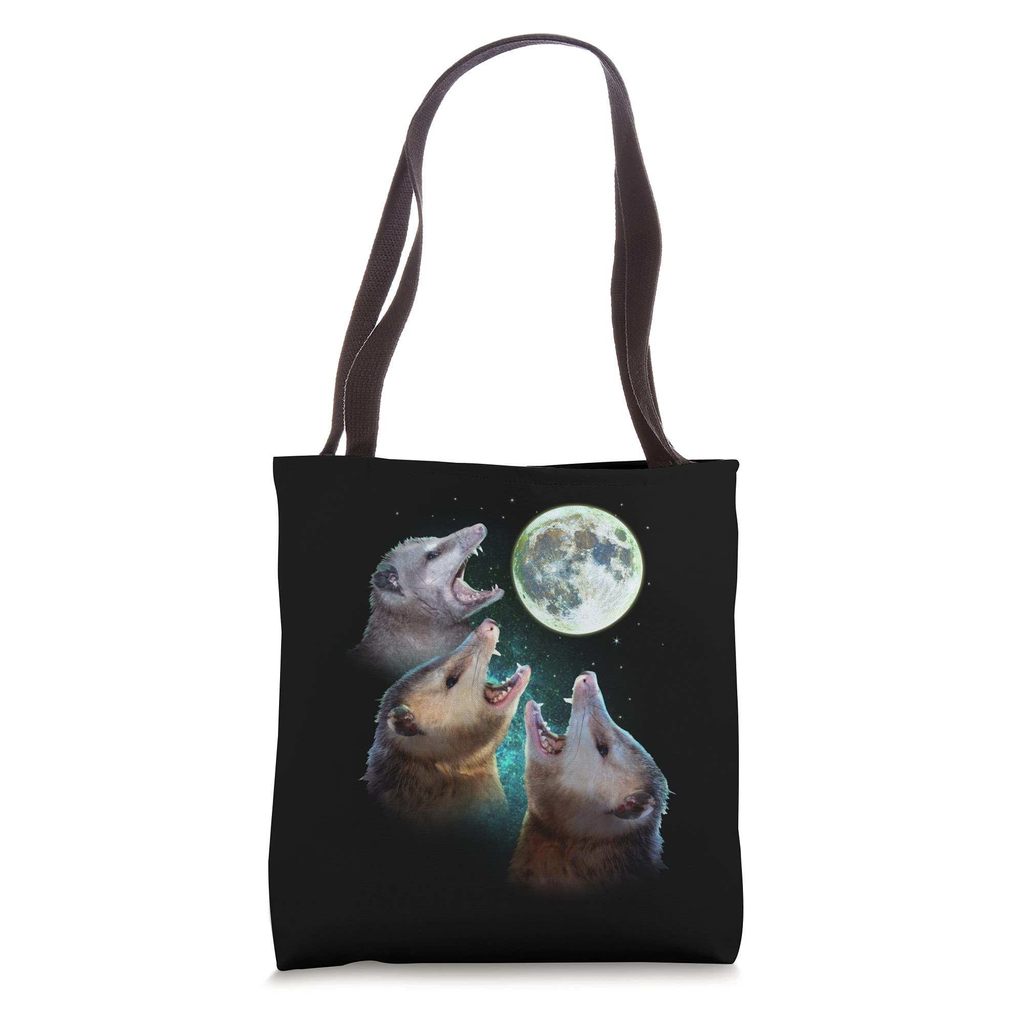 Three Opposum Moon With 3 Possums And Dead Moon Costume Tote Bag