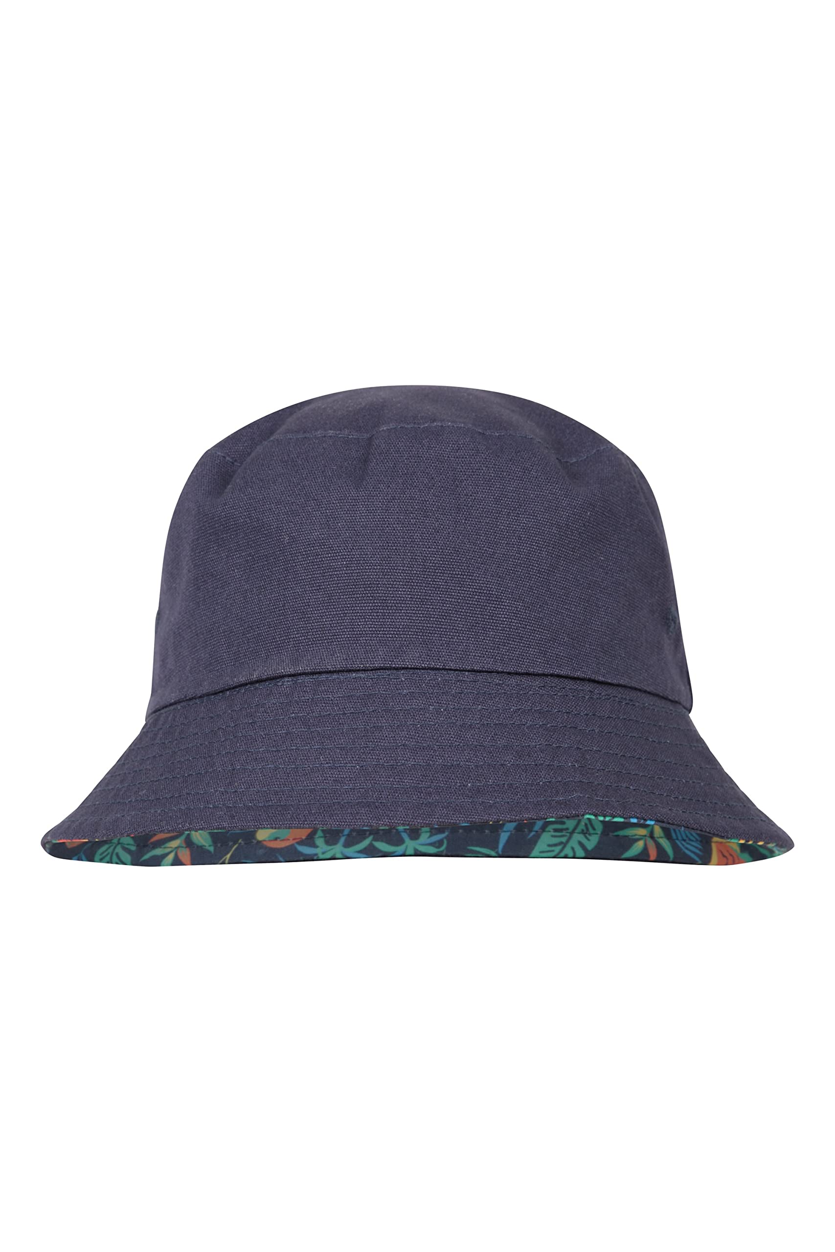 Mountain Warehouse Kids Reversible Bucket Hat - Summer, Girls Boys Navy Small/Medium