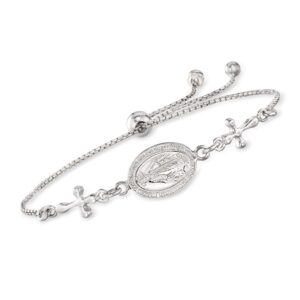 ross-simons miraculous medal bolo bracelet