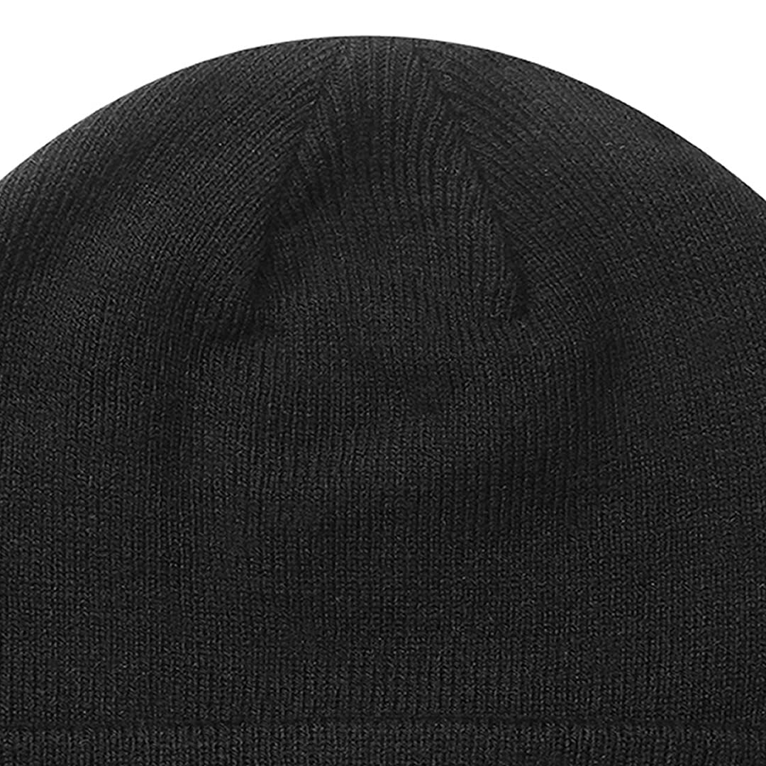 MaxNova Black Beanie Hat