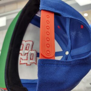 Puerto Rico Snap Back Caps with Embroidery PR Logo (Snapback Royal Blue/Red/PR)