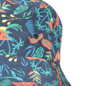 Mountain Warehouse Kids Reversible Bucket Hat - Summer, Girls Boys Navy Small/Medium