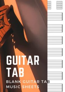 guitar tab: blank guitar tab music sheets