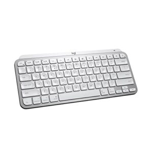 logitech mx backlit keys mini for mac minimalist wireless illuminated keyboard, compact, bluetooth, usb-c, for macbook pro, macbook air, imac, ipad - with free adobe creative cloud subscription