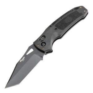 hogue sig sauer k320 nitron folding knife black 3.5 in. able lock tanto